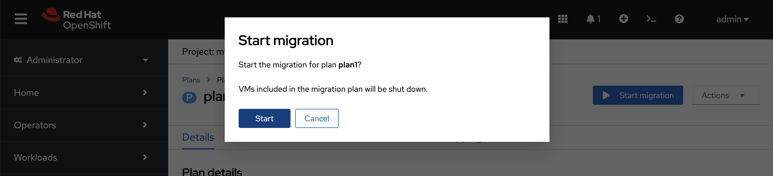 Migrate virtual machines with Red Hat OpenShift Virtualization
